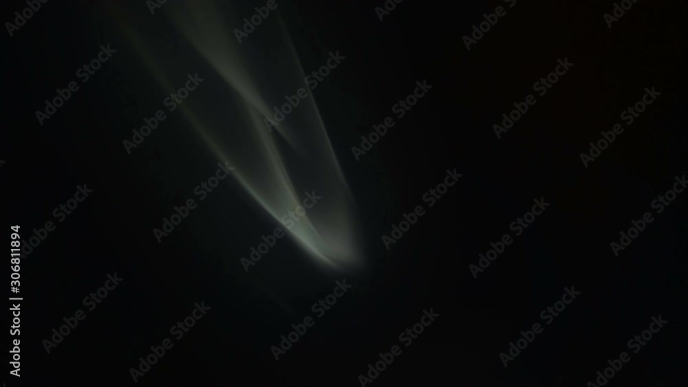 Real Stream Smoke flow footage isolated on black background for your ...