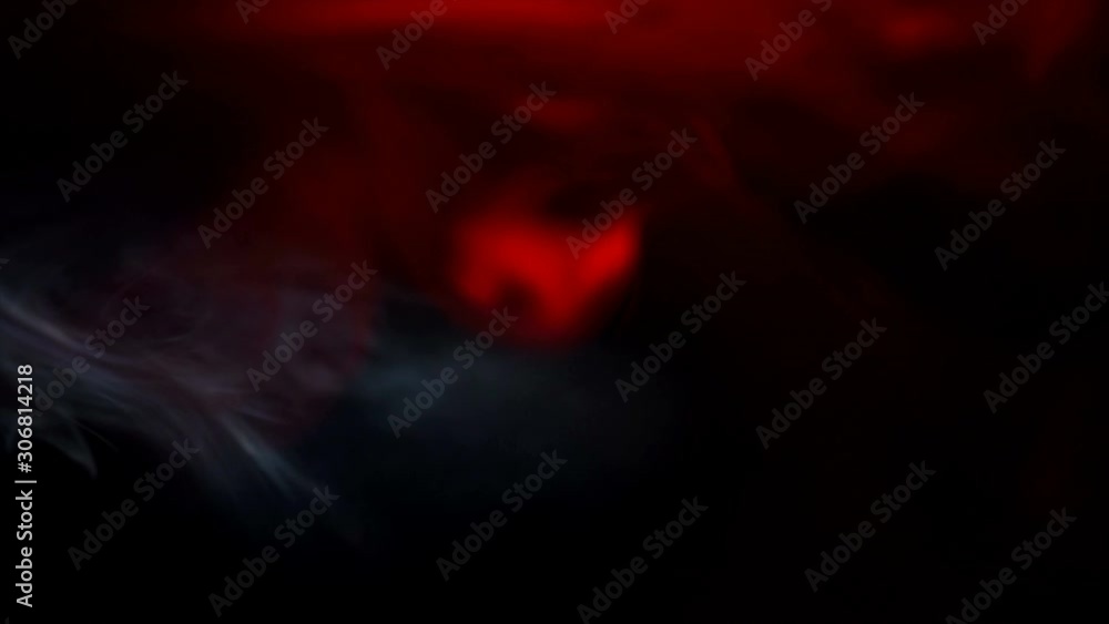 Real Stream Smoke flow footage isolated on black background for your ...