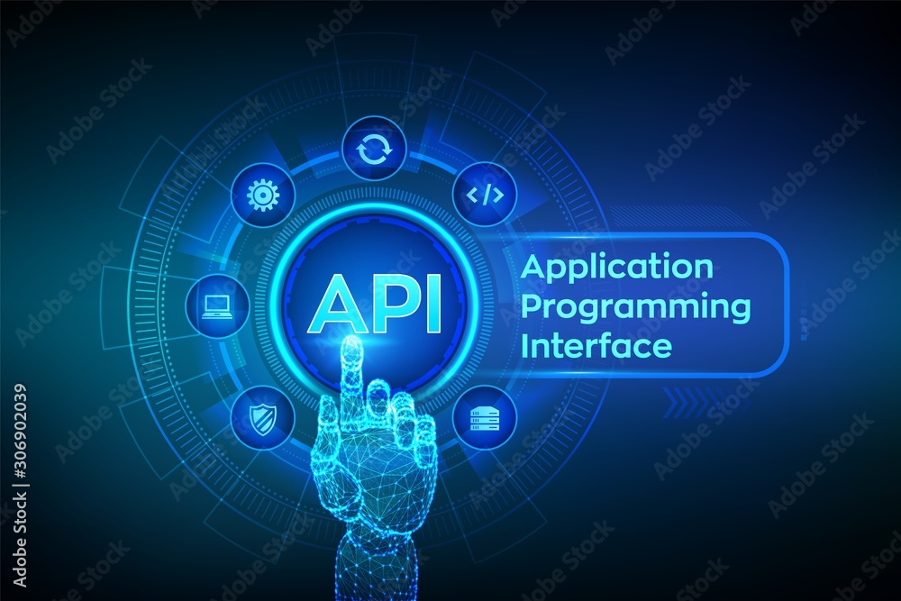 API. Application Programming Interface, software development tool ...