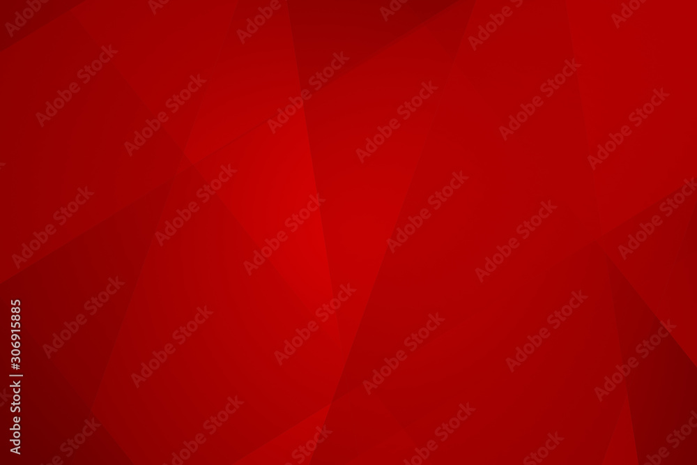 Fondo rojo de formas geométricas. Stock Illustration | Adobe Stock