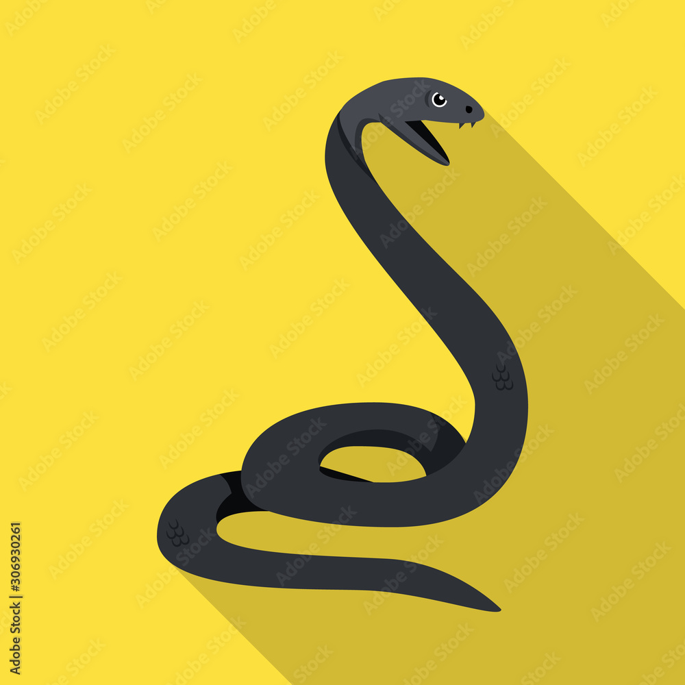 Vector Illustration Of Serpent And Python Logo Graphic Of Serpent And Crawling Vector Icon For