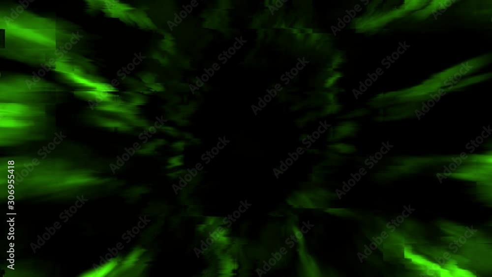 Fanged muzzle monster attack. Evil alien mutant. Night vision effect ...