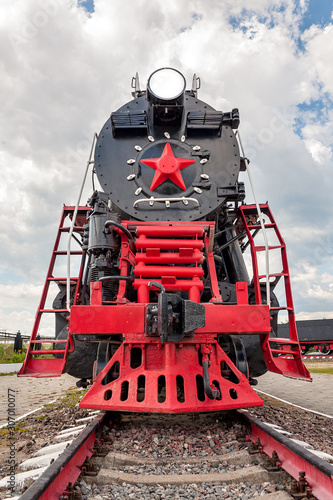 Old Train Front View