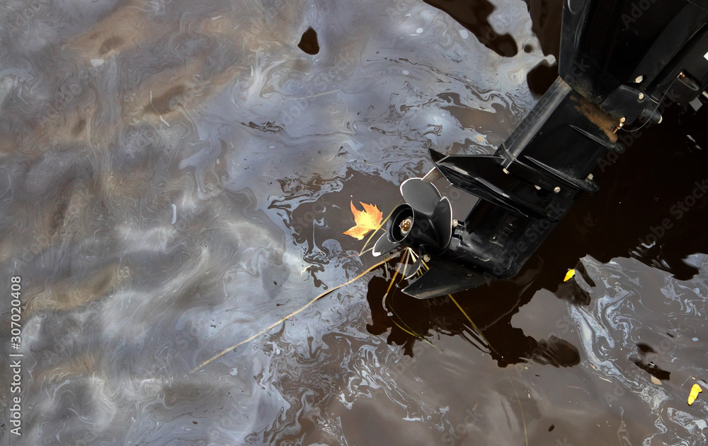 Oil contamination of bodies of water can be caused by neglect and ...