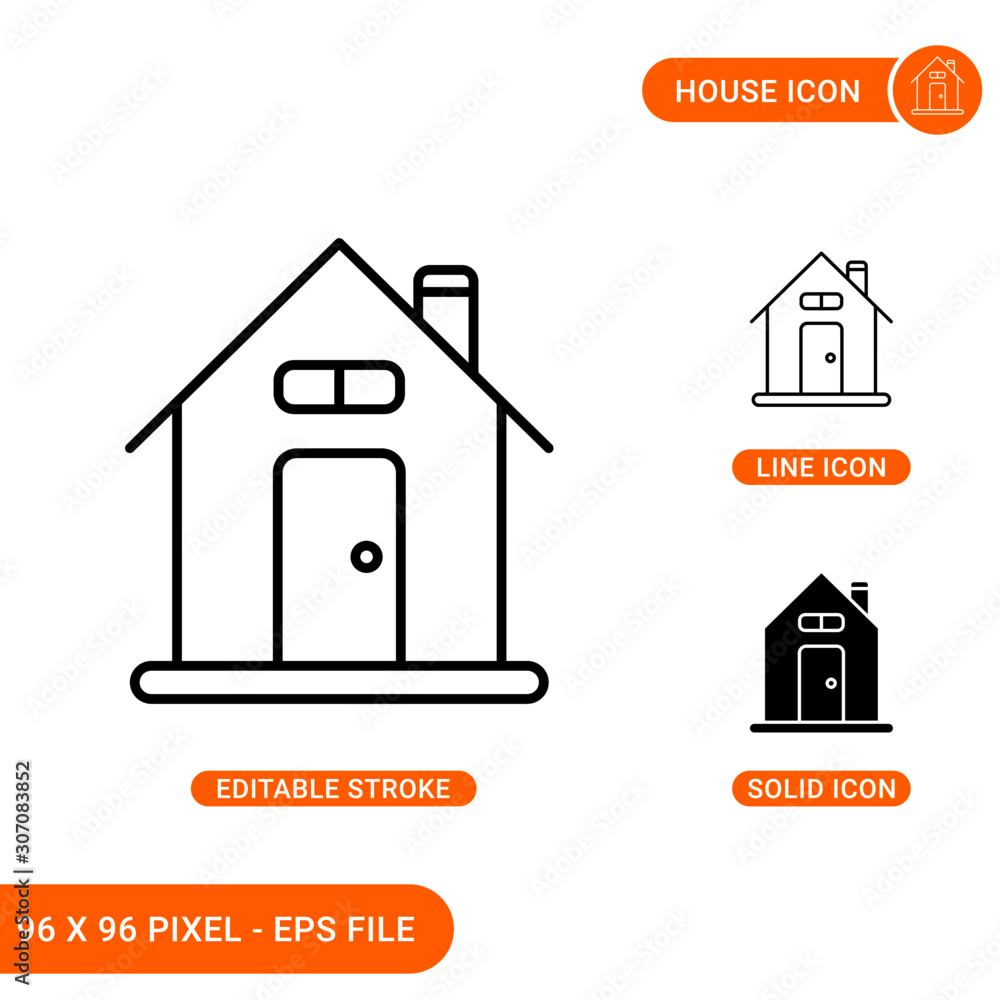 Simple House Icons