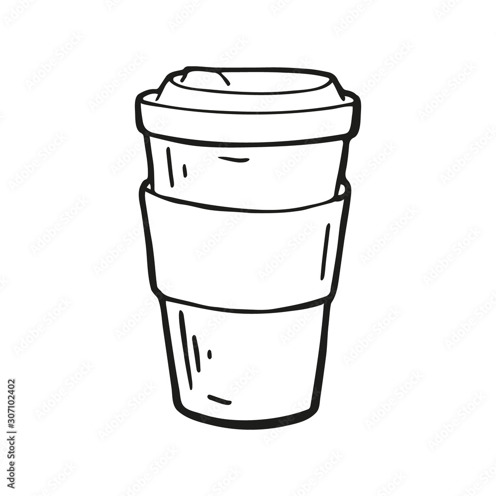 How To Draw A Takeaway Coffee Cup at Dennis Raleigh blog