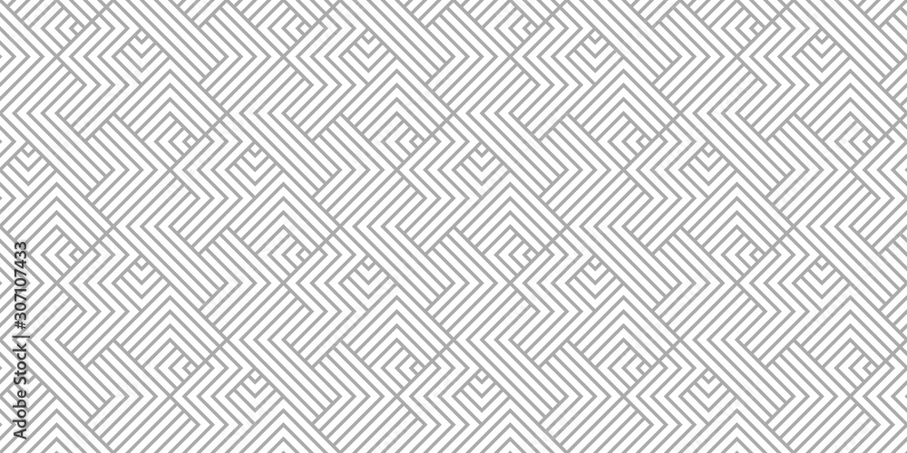 Abstract geometric pattern with stripes, lines. Seamless vector ...
