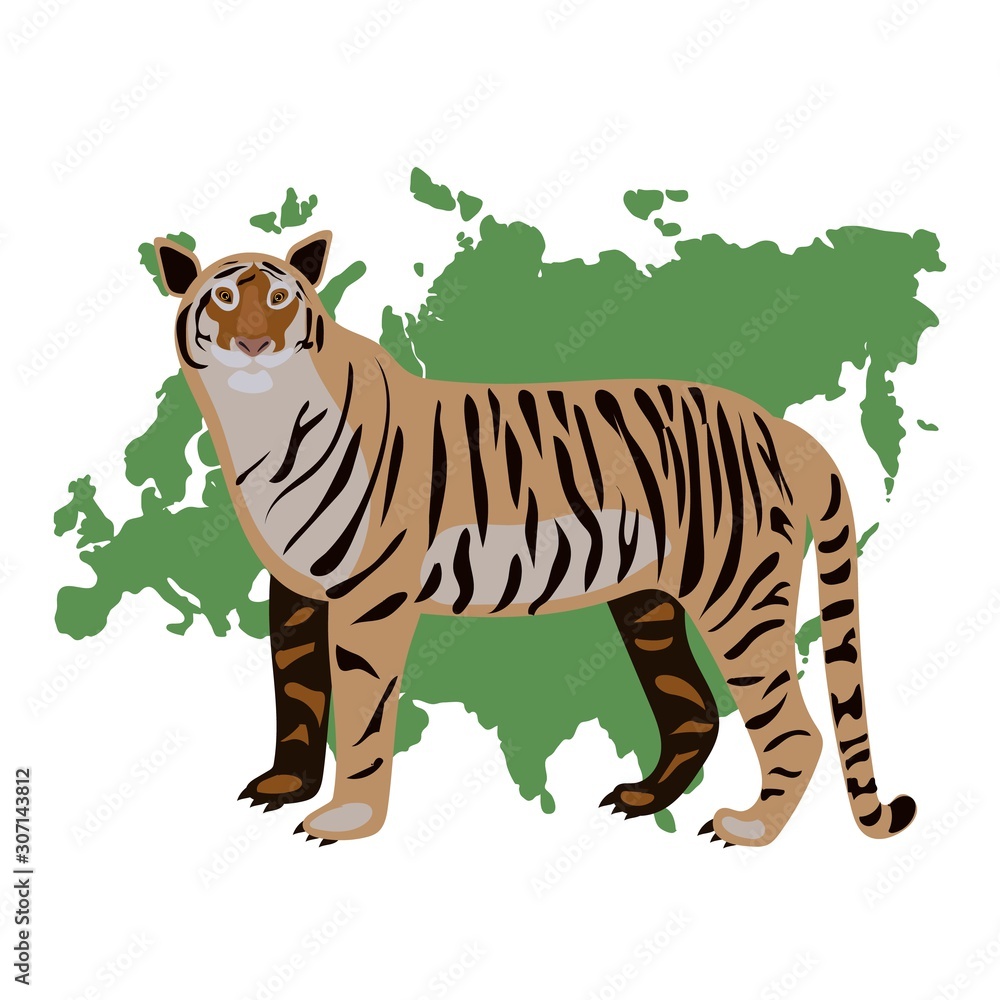 Malayan Tiger Map