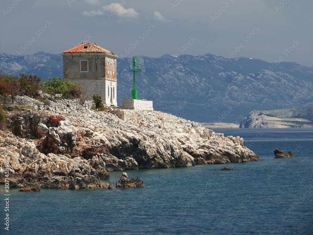 sea lighthouse Stock Photo | Adobe Stock