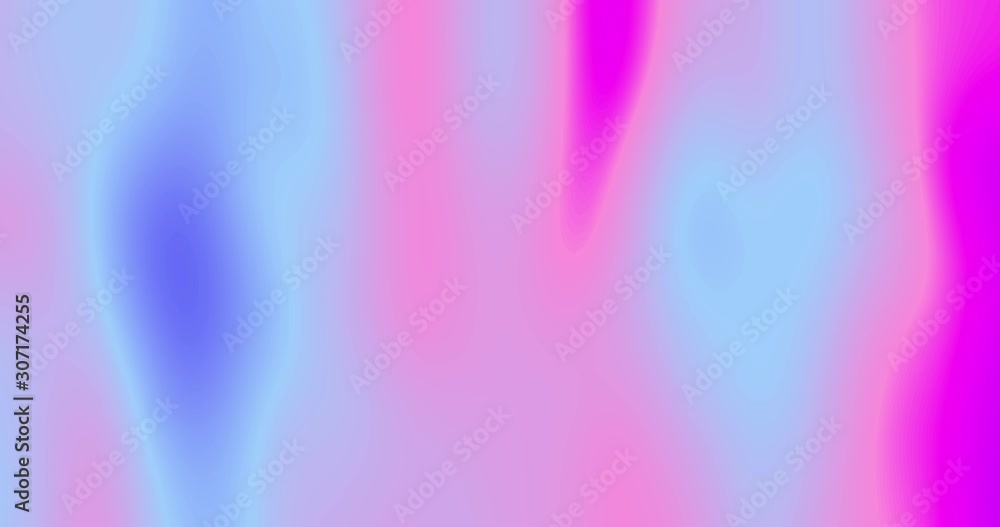 Vidéo Stock Color gradient and iridescent fluid flow effect abstract ...