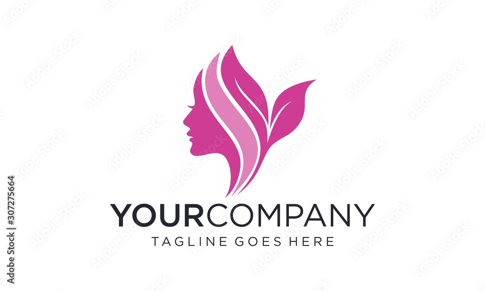 Simple and creative beauty skin care logo design vector Stock Vector ...