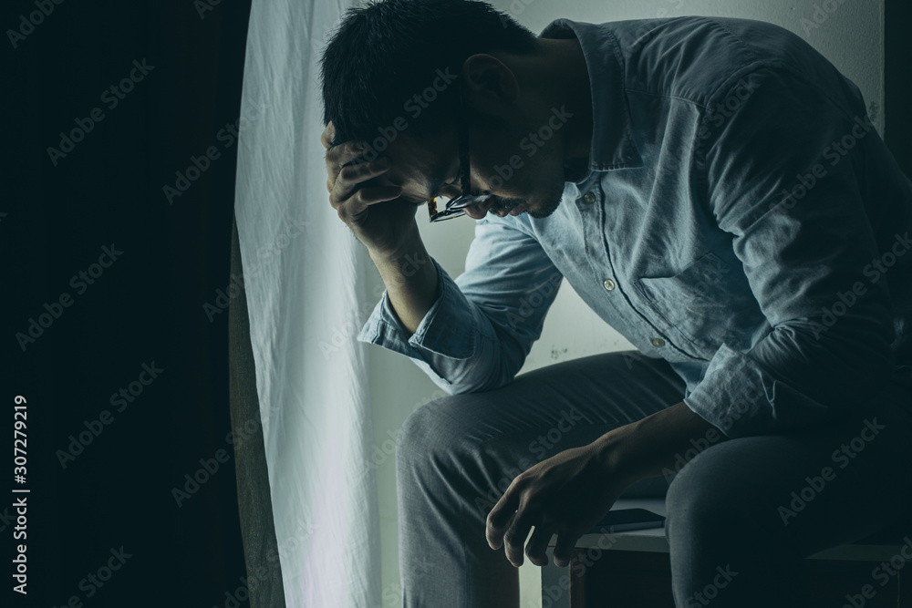 Sad Man Crying In Love