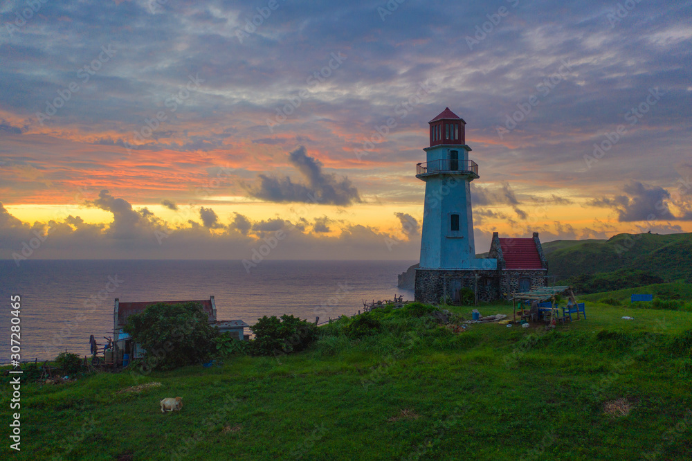 Amazing landscape partial part of Batanes Island located in Philippines ...