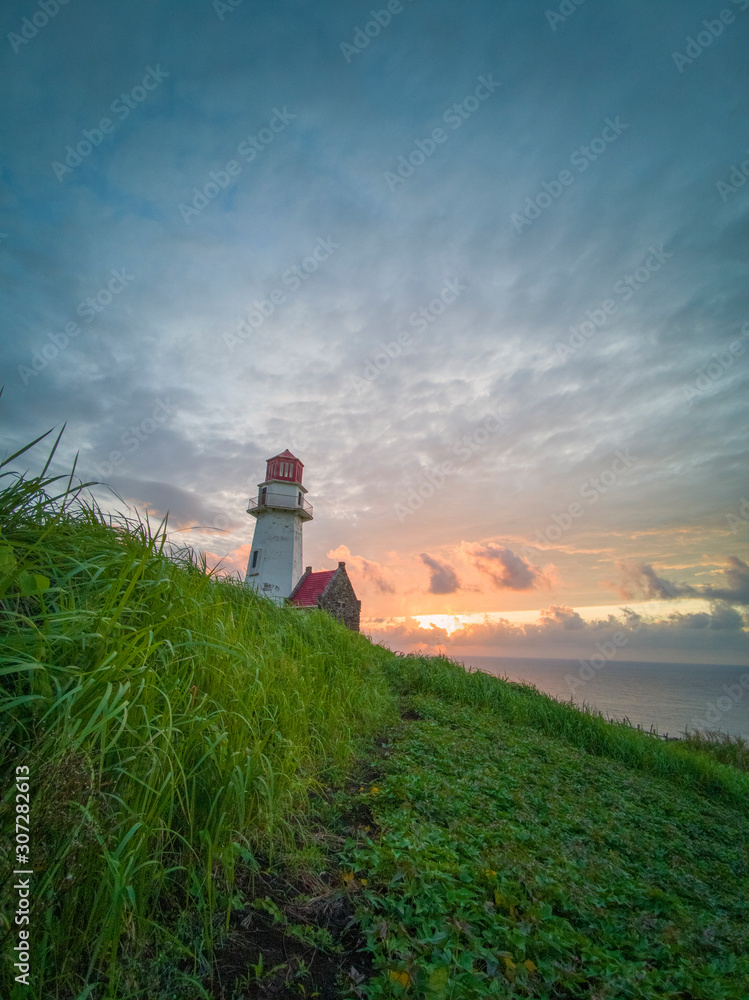 Amazing landscape partial part of Batanes Island located in Philippines ...