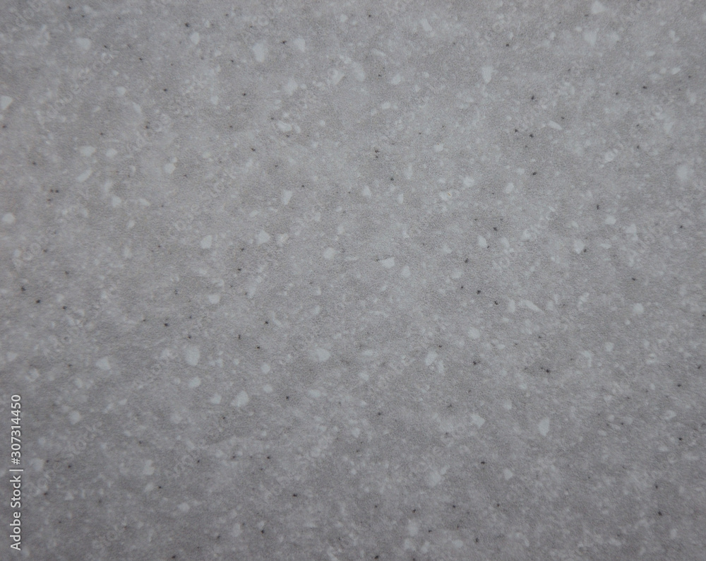 Light gray granite with white spots, polished surface of natural stone ...