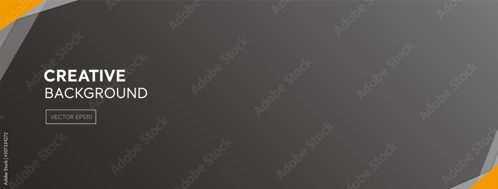 Dark brown gradient banner background Stock Vector | Adobe Stock