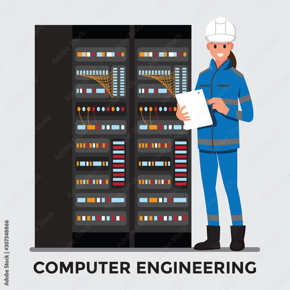 Computer Engineer Clipart