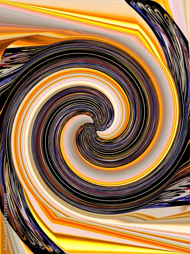 Red White Swirl Paper