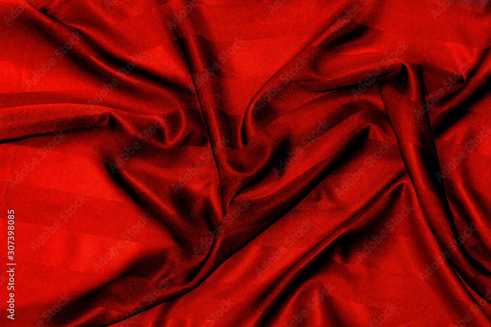 Red cloth background with soft. Stock Photo | Adobe Stock