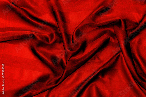Red cloth background with soft. Stock Photo | Adobe Stock