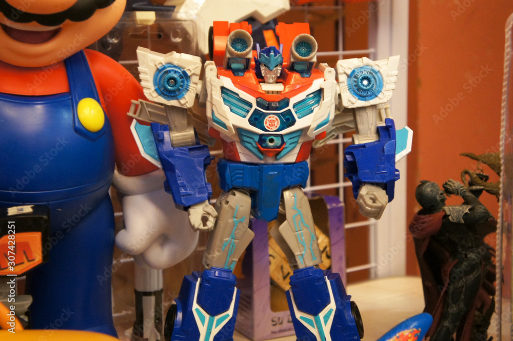 KUALA LUMPUR, MALAYSIA -APRIL 13, 2019: Fictional character ...