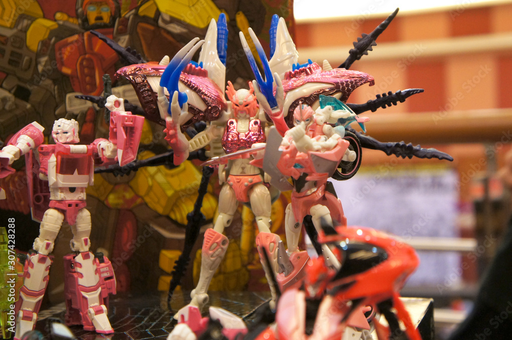 KUALA LUMPUR, MALAYSIA -APRIL 13, 2019: Fictional character ...