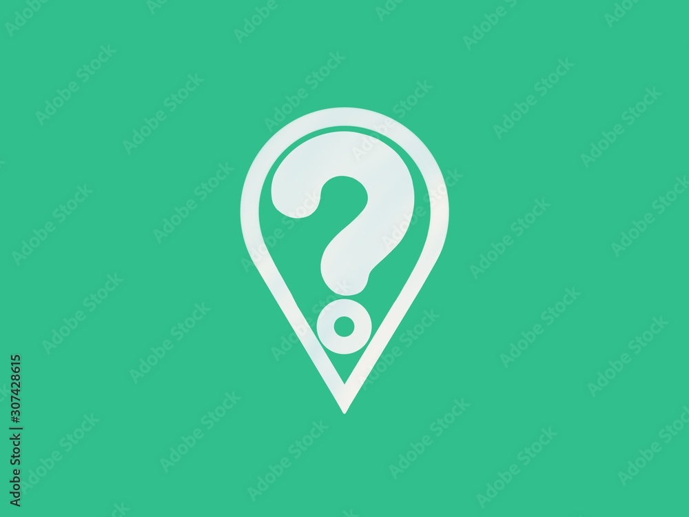 question mark logo vector Stock Illustration | Adobe Stock