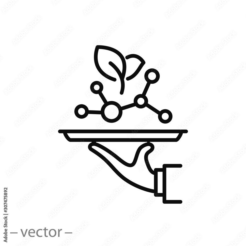 experiment with molecule food icon, experience molecular gastronomy ...