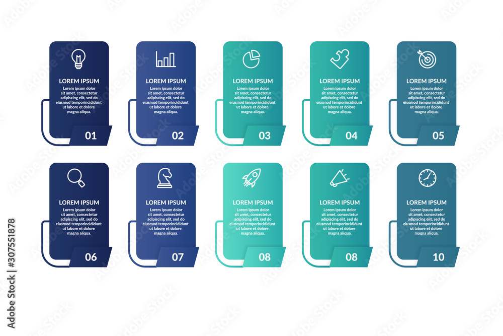 list infographic template design . business infographic concept for ...