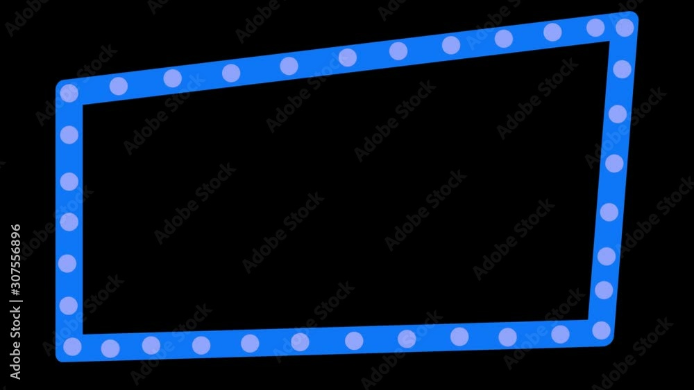 neon light frame, neon sign Stock Video | Adobe Stock