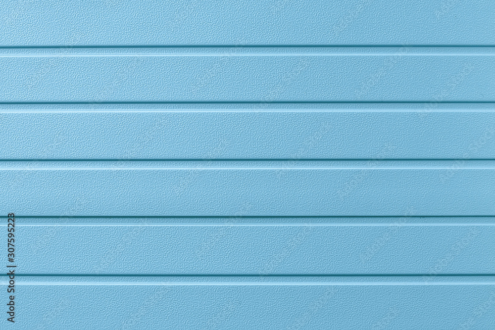 Metal wall siding, cladding. Blue abstract background with lines ...