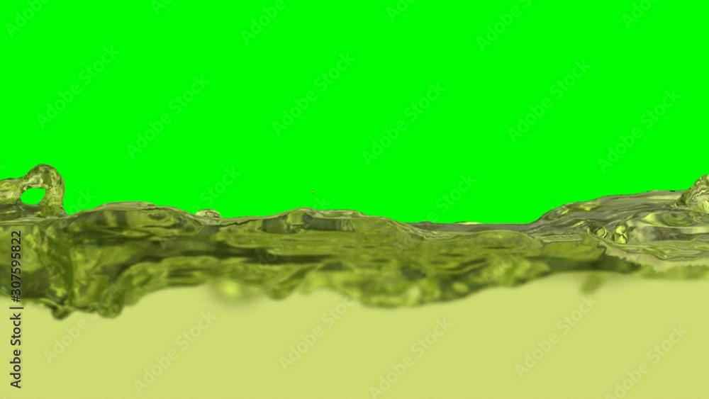 Animated close up of a lot of realistic diesel fuel or truck fuel ...