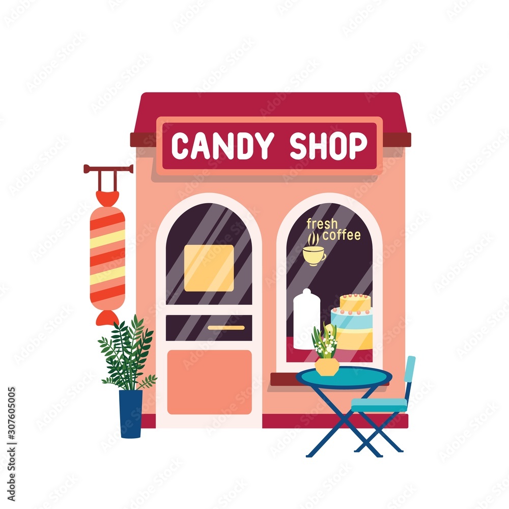 Candy Store Exterior