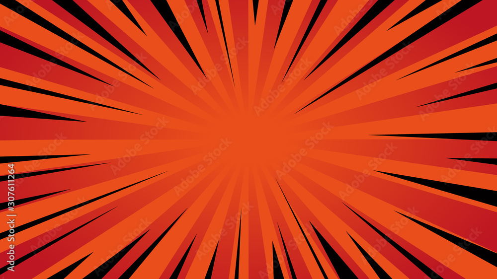 Comics colorfull toons background with copy space for text and messages ...