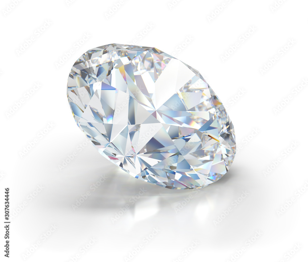 Beautiful big diamond Stock Illustration | Adobe Stock