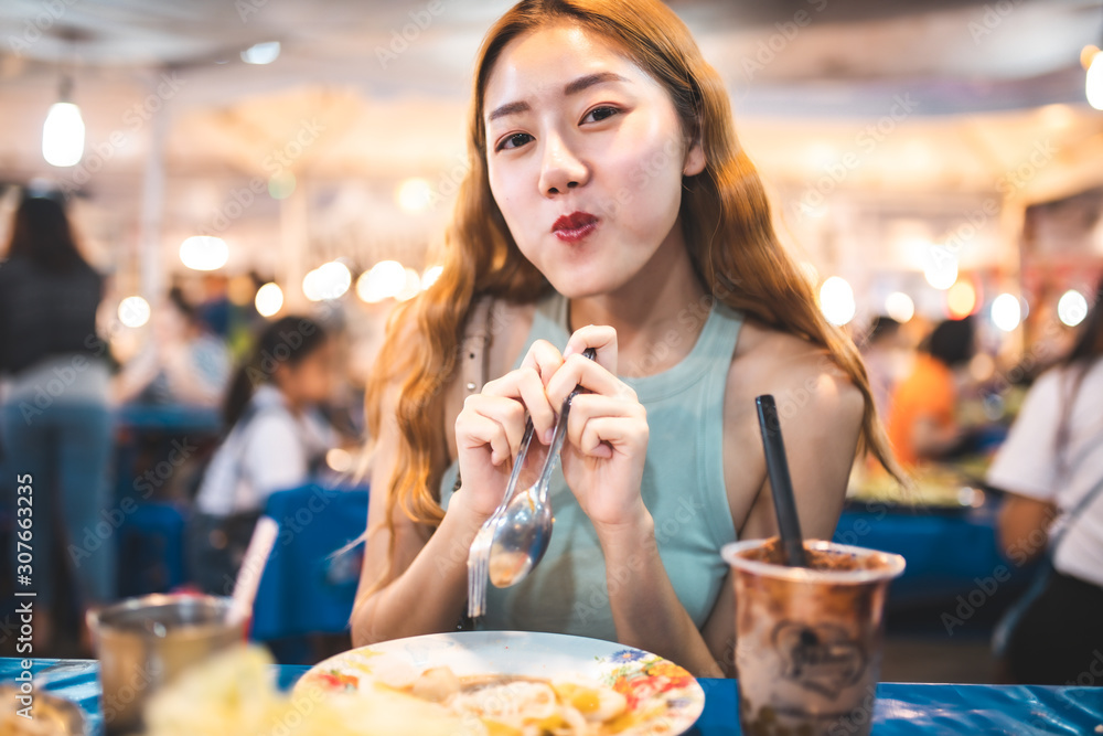 Traveler Asian blogger women travel in Bangkok, Thailand, beautiful ...