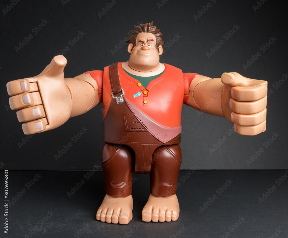 LONDON, ENGLAND, 05/05/2019 Disney wreck it ralph interactive large ...