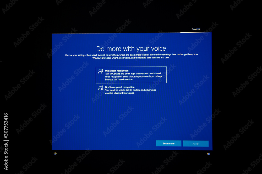 Foto Stock LONDON, UNITED KINGDOM - JUL 23, 2018: Digital screen after ...