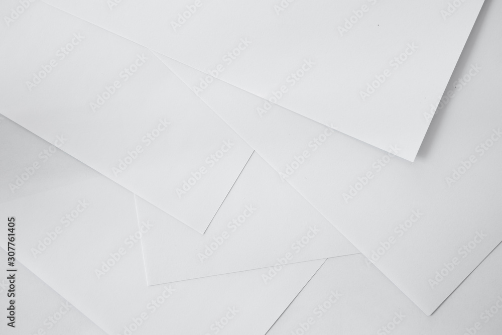 Blank portrait pattern mock-up paper background. White paper texture ...