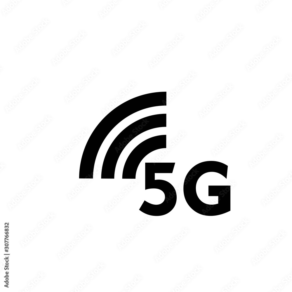 5g logo sign vector template Stock Vector | Adobe Stock
