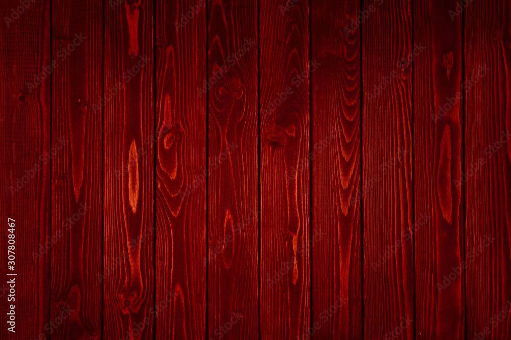 Red wood texture. Background old red panels. foto de Stock | Adobe Stock