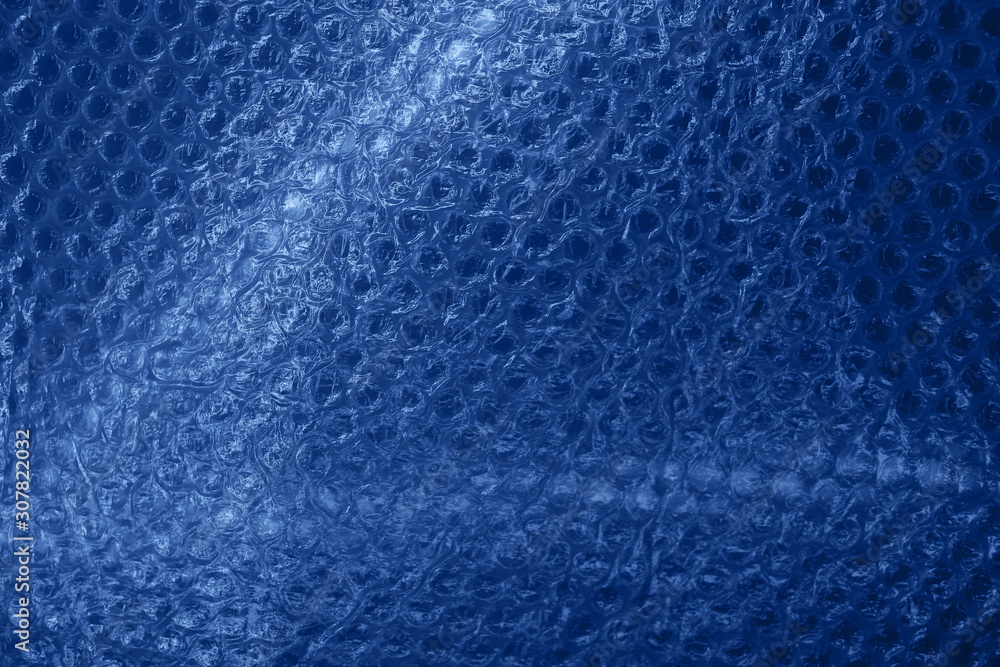 Bubble wrap in neon color. Abstract light blue neon background texture ...