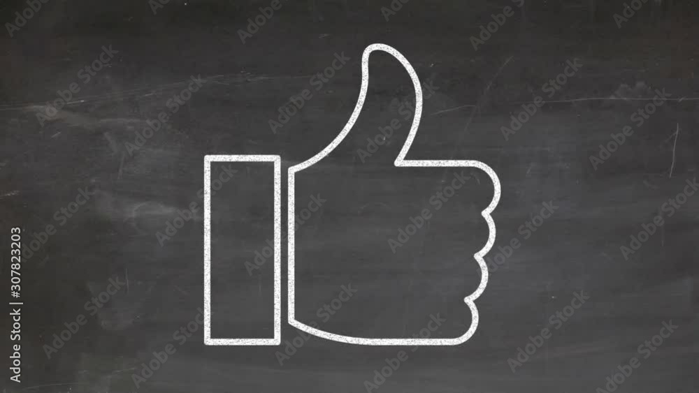 like, sign, face, social, media, animation, doodle, video, film ...