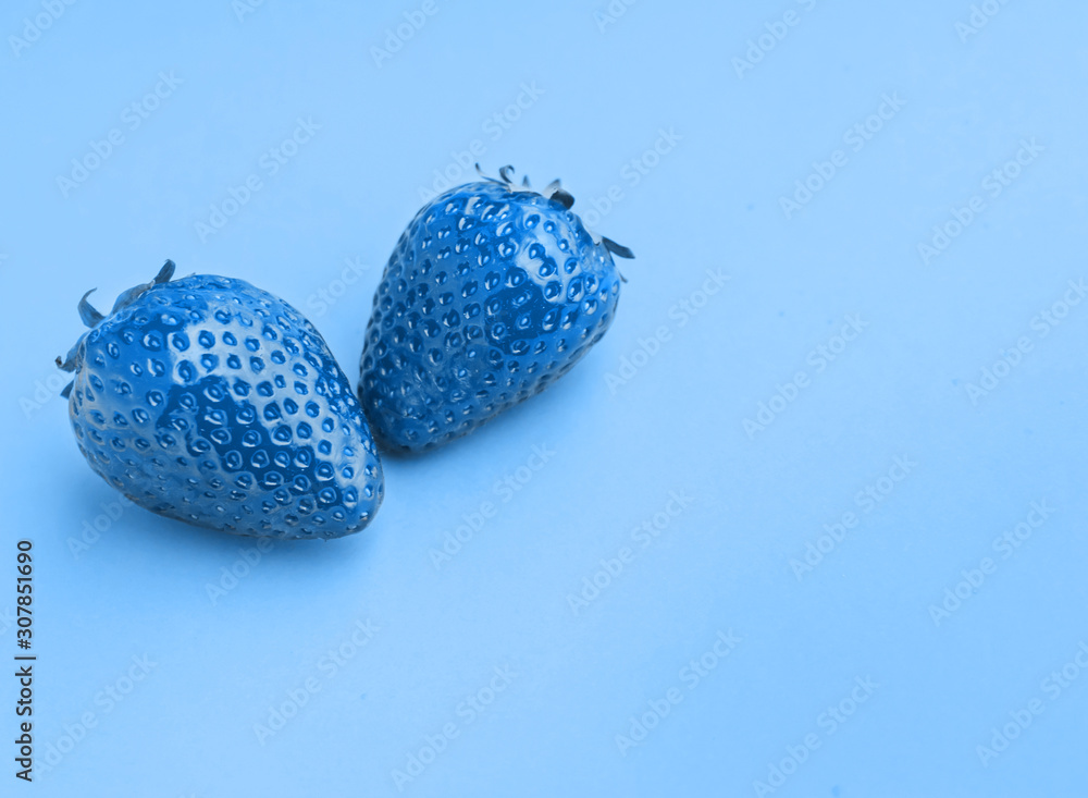 Blue Strawberries Real