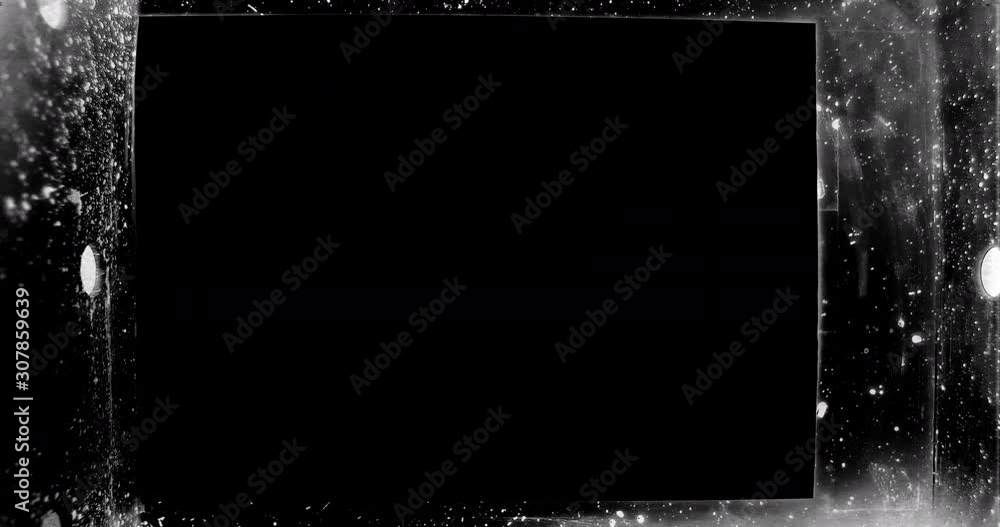 Film Grime Overlay. Old Film Effects. Scratches. Burned Film Strip ...