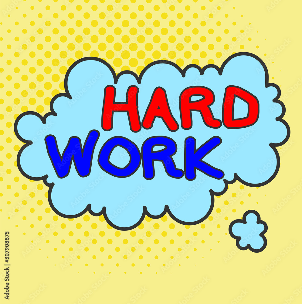 The Word Hard Work