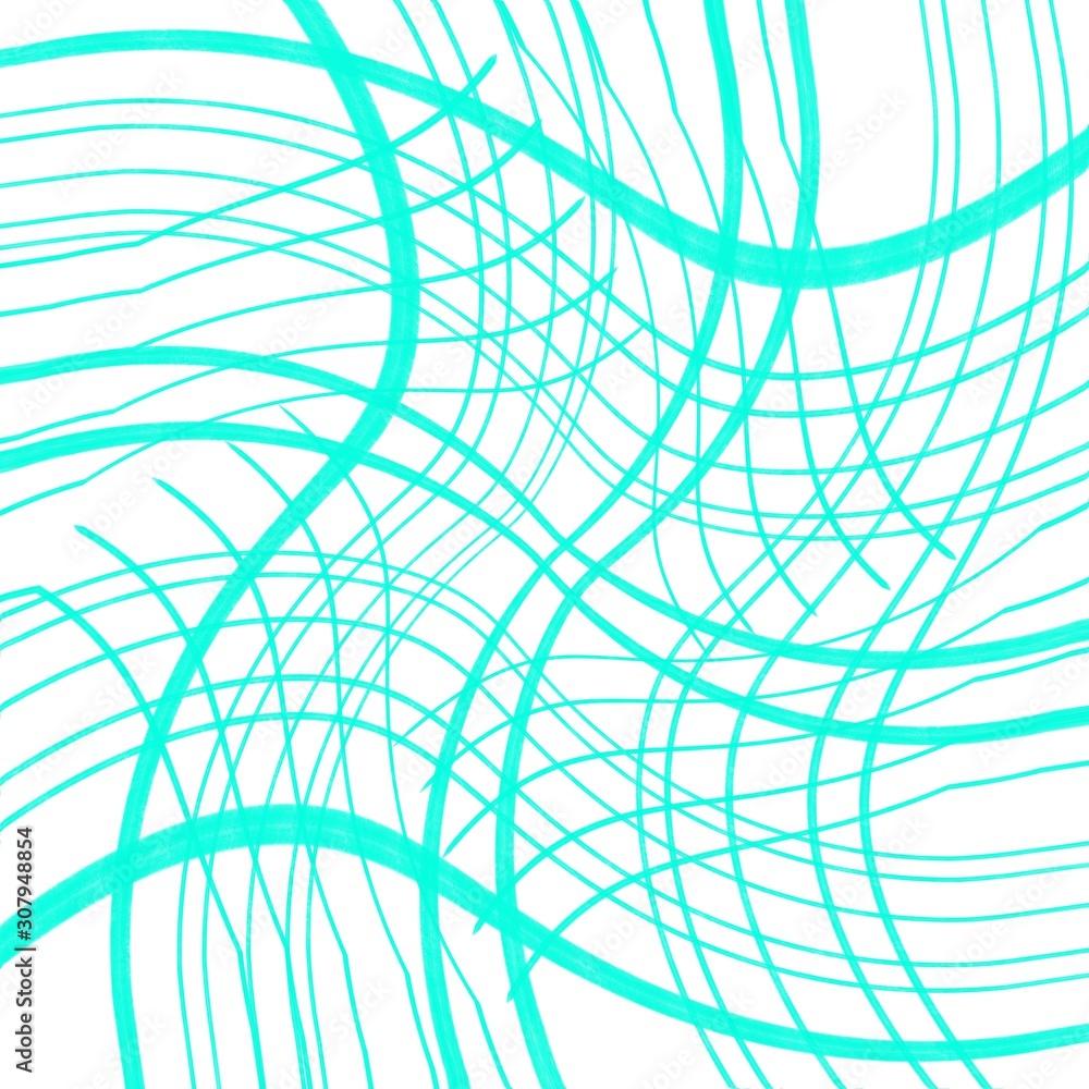 One element of the tartan goose foot pattern, Abstract seamless swirl ...