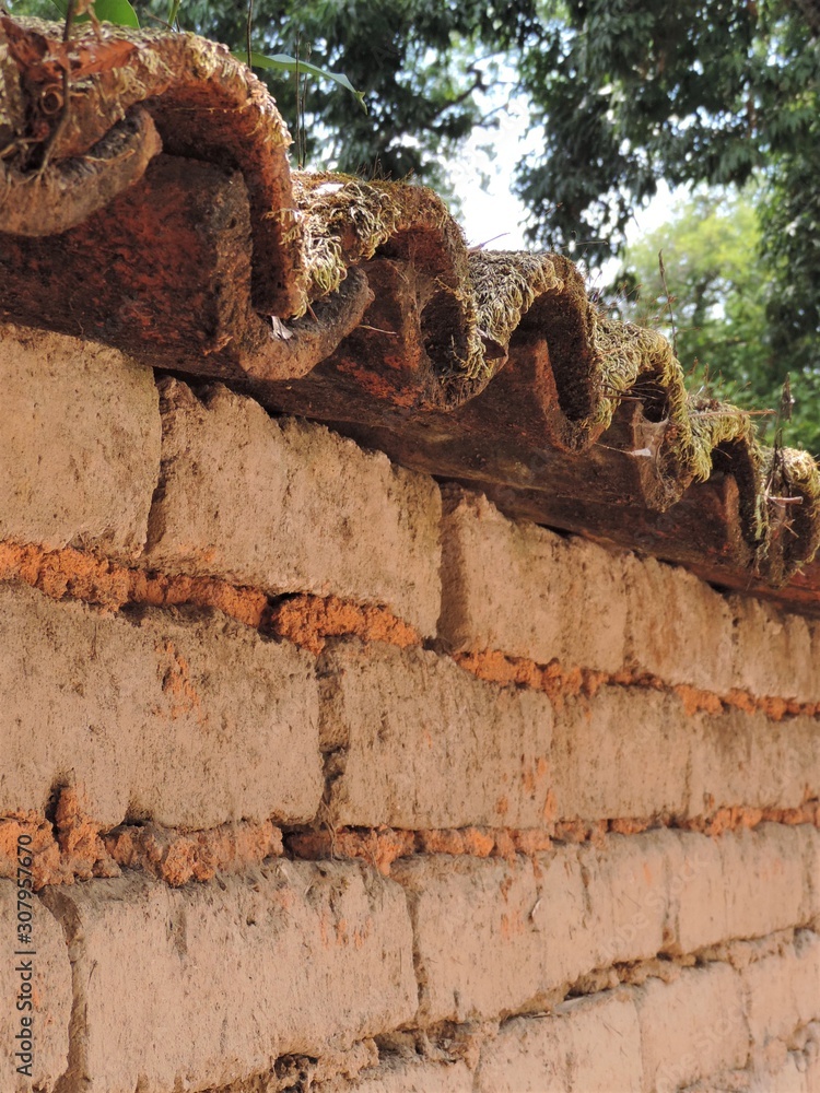 Adobe Wall Background