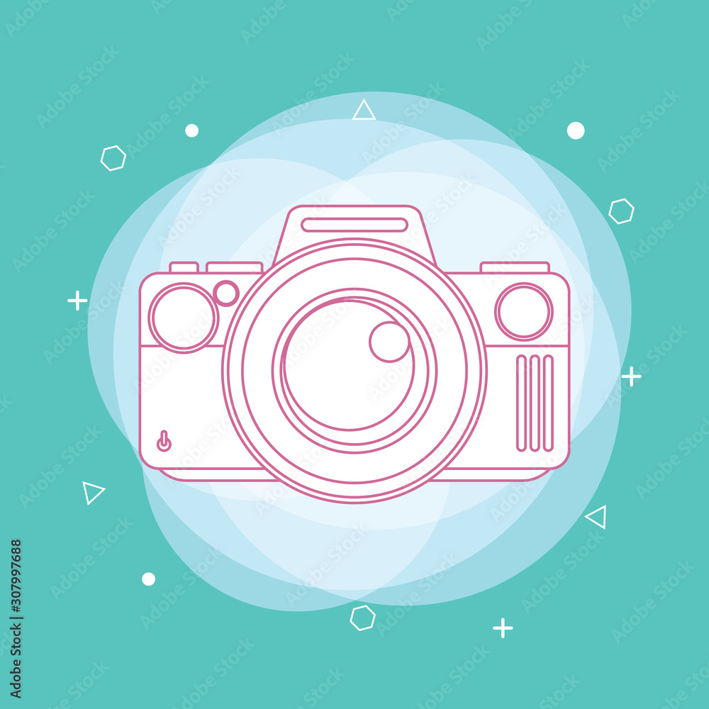 Digital Camera Icons And Symbols