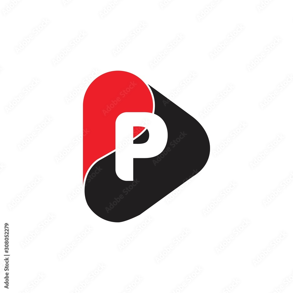 Letter P Symbol Triangle Curves Logo Vector Stock Vector Adobe Stock letter-p-symbol-triangle-curves-logo-vector-stock-vector-adobe-stock